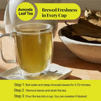 flavourful avocado leaf tea infusion
