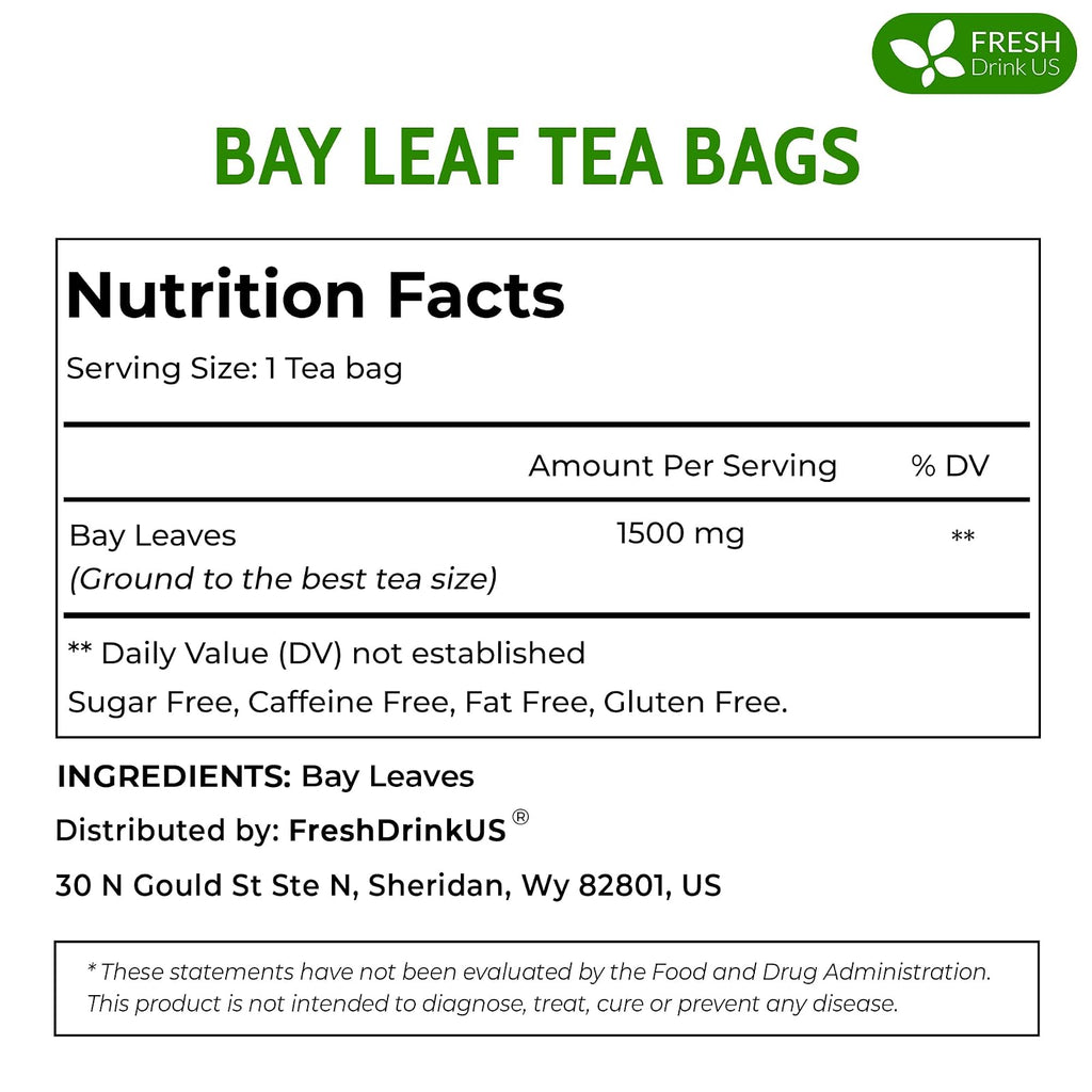 flavourful bay leaf tea for brewing
