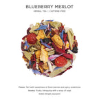 flavourful blueberry merlot tea