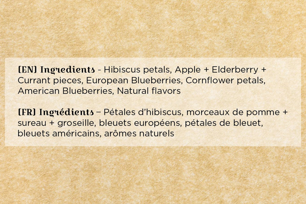 flavourful blueberry tea for wellness