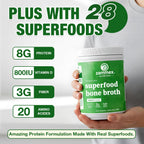 flavourful bone broth protein shake
