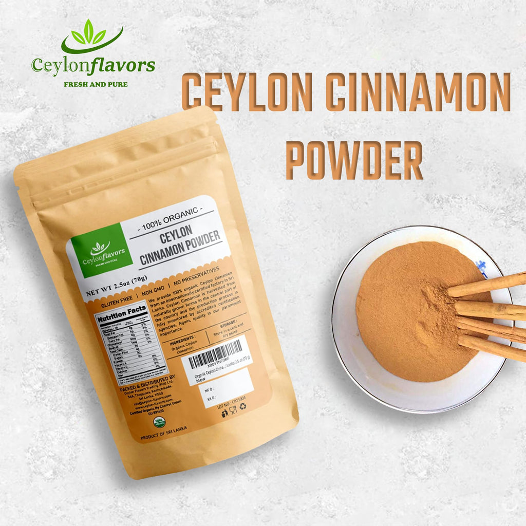 flavourful ceylon cinnamon for desserts