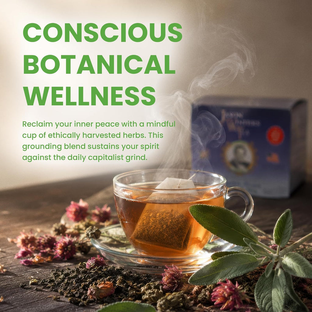flavourful chamomile and sage tea