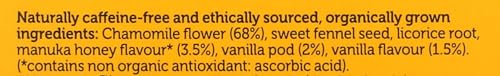 flavourful chamomile and vanilla infusion