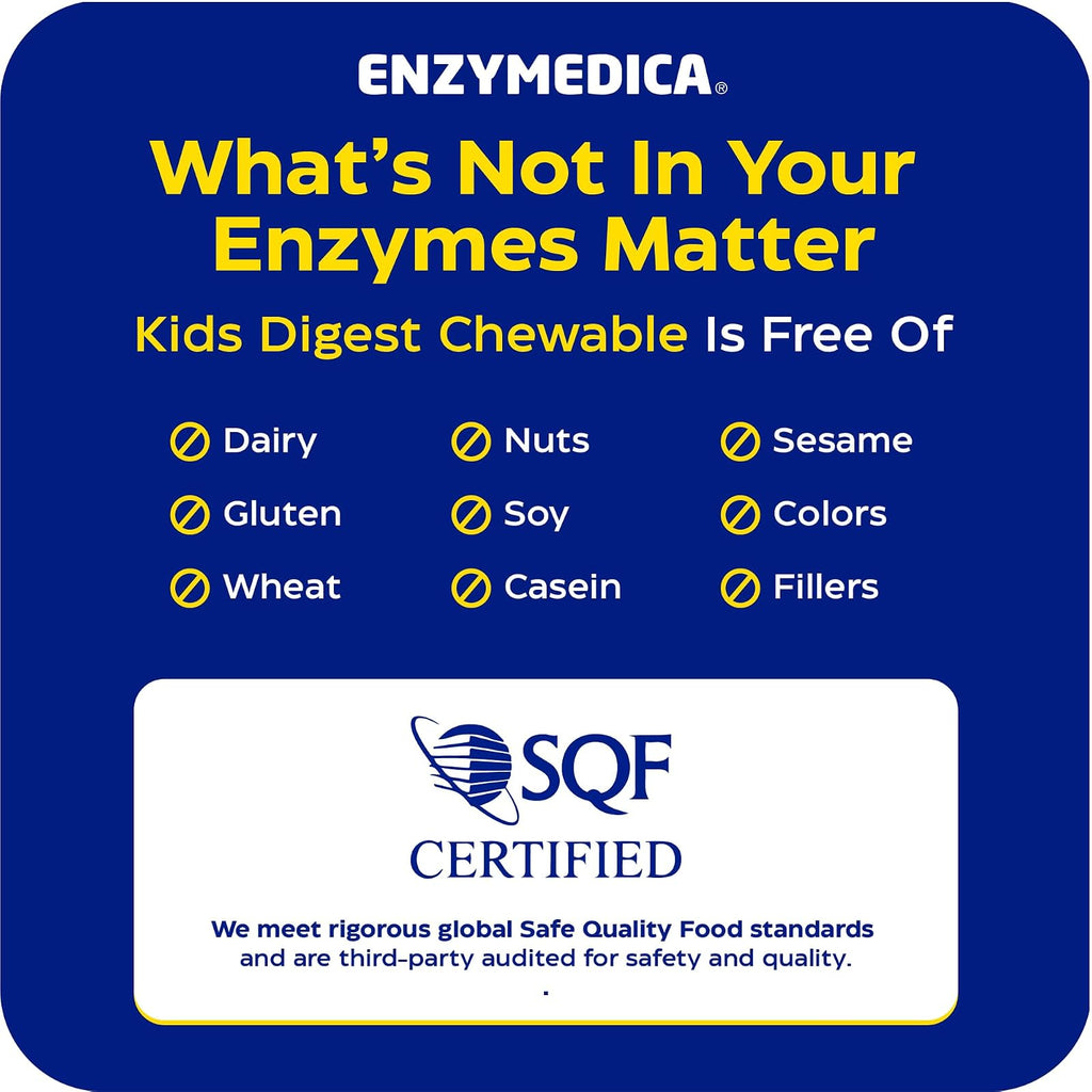 flavourful chewable enzymes for kids