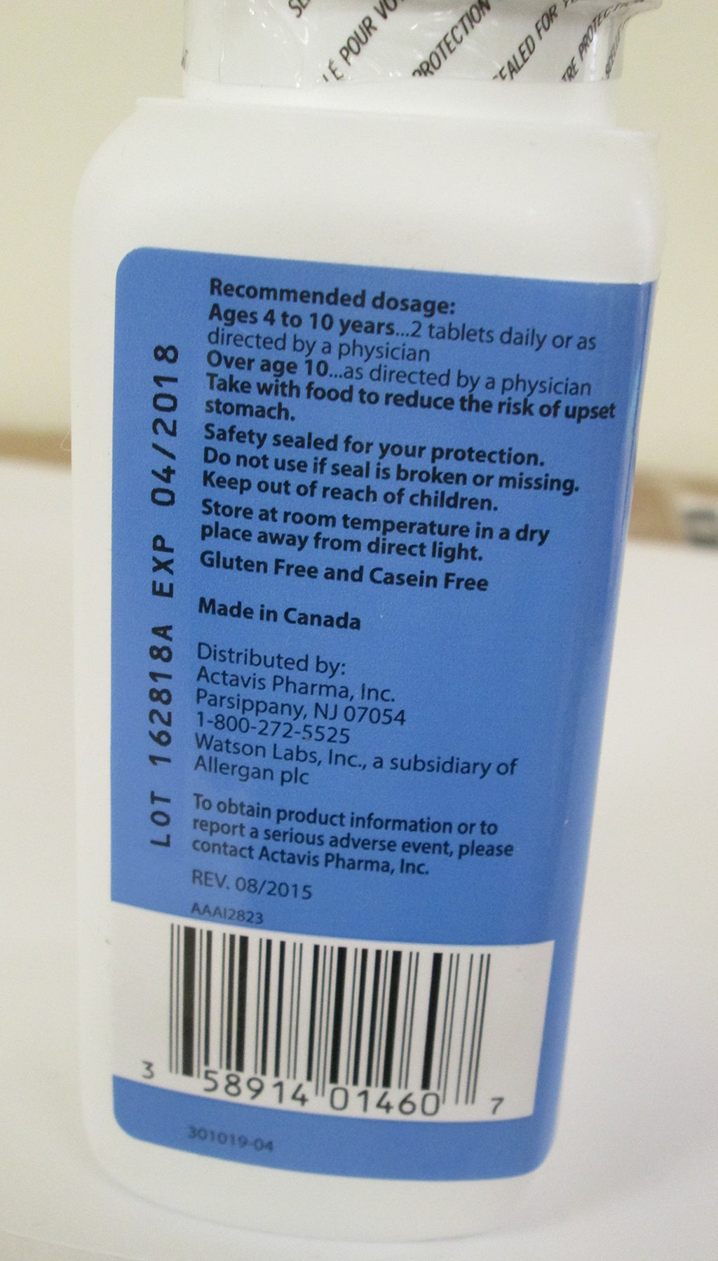 flavourful chewable vitamin tablets