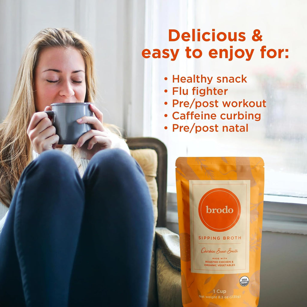 flavourful chicken collagen broth