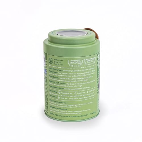 flavourful coconut green tea experience