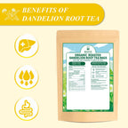flavourful dandelion root tea blend
