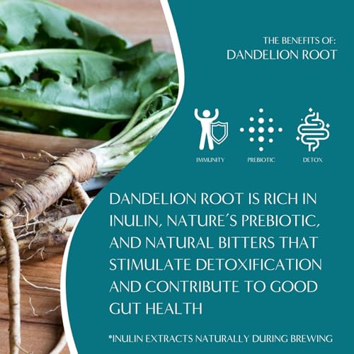 flavourful dandelion tea for relaxation