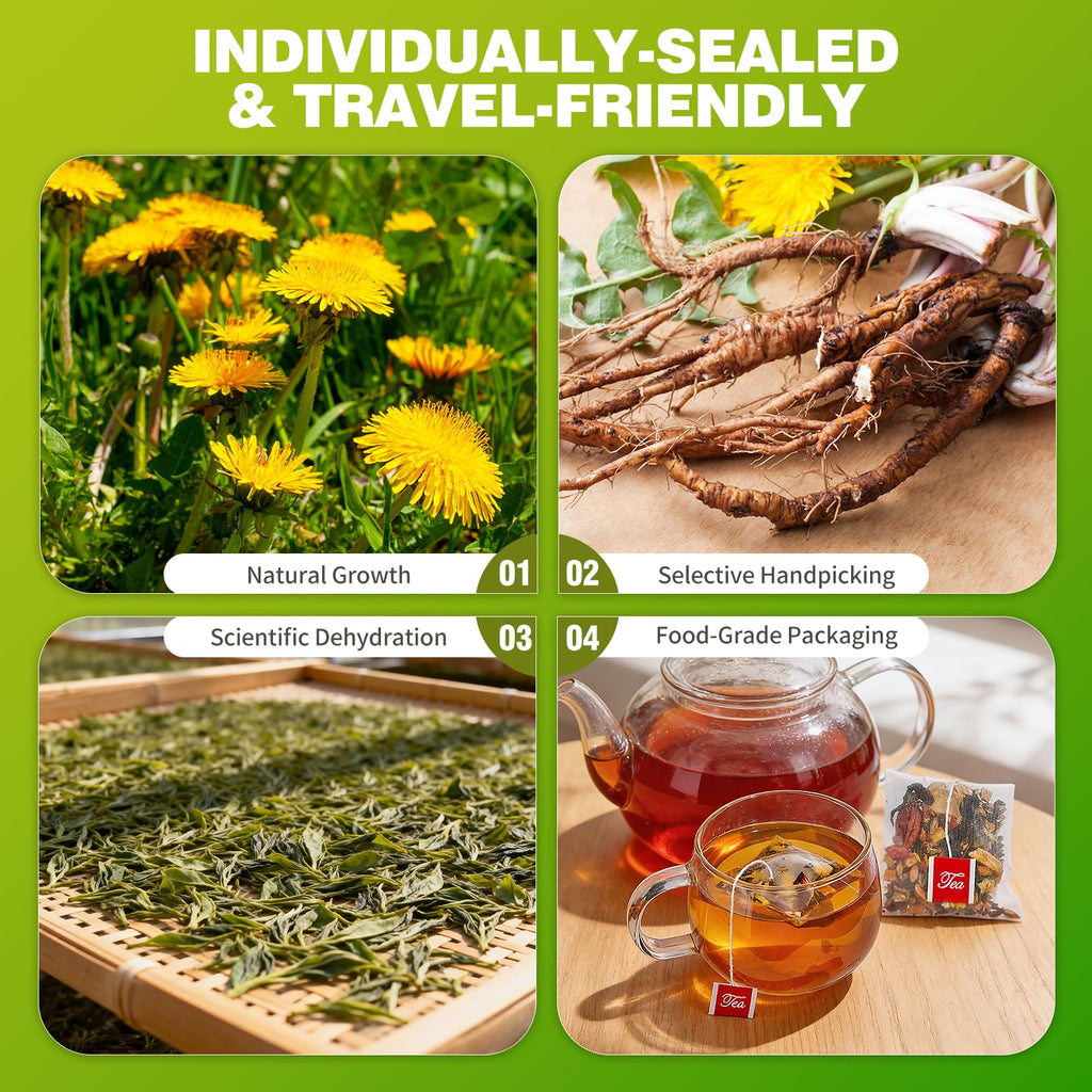 flavourful dandelion tea for wellness