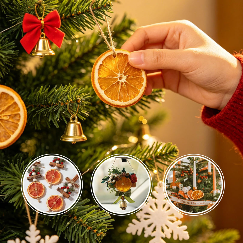 flavourful dried orange slices for infusion