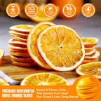 flavourful dried orange tea infusion