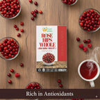 flavourful dried rose hip infusion