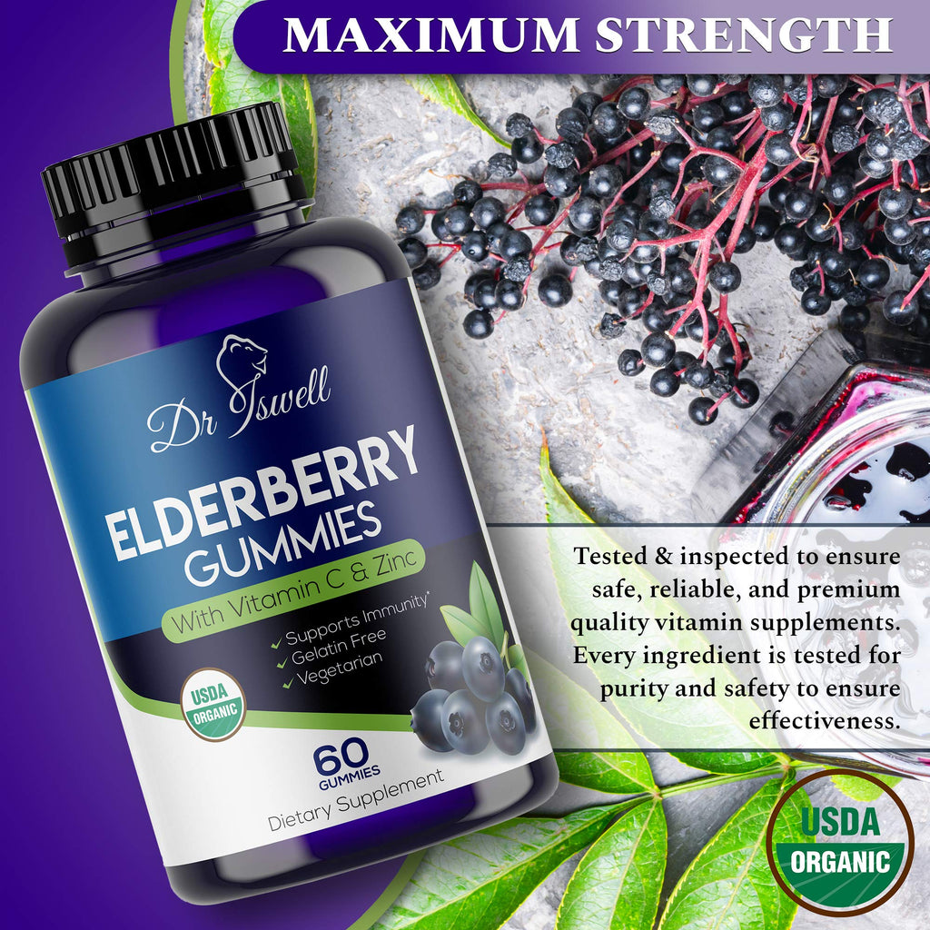 flavourful elderberry gummies for vitality