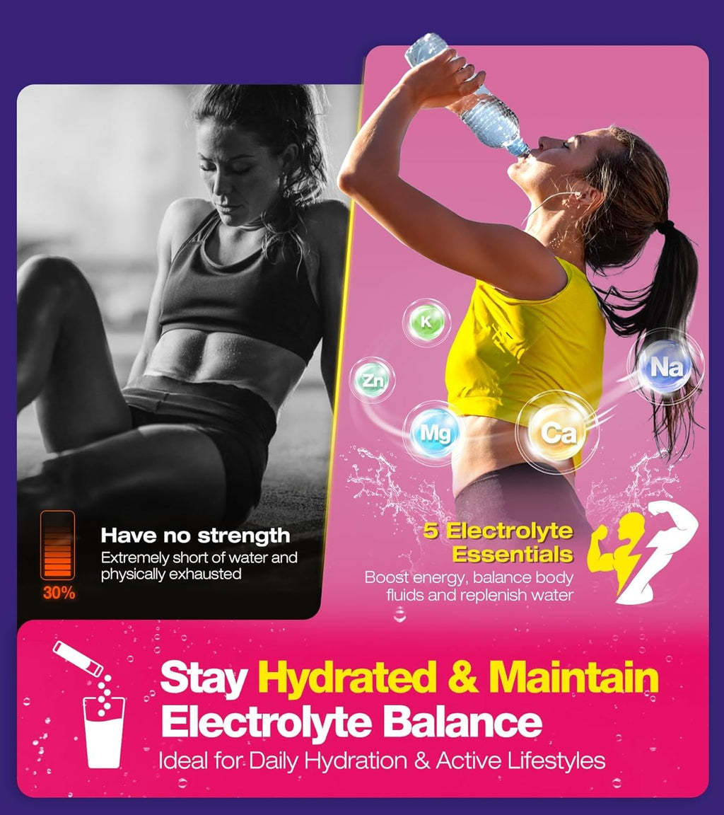 flavourful electrolyte drink mix