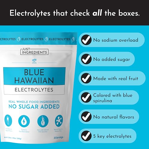 flavourful electrolyte drink mix