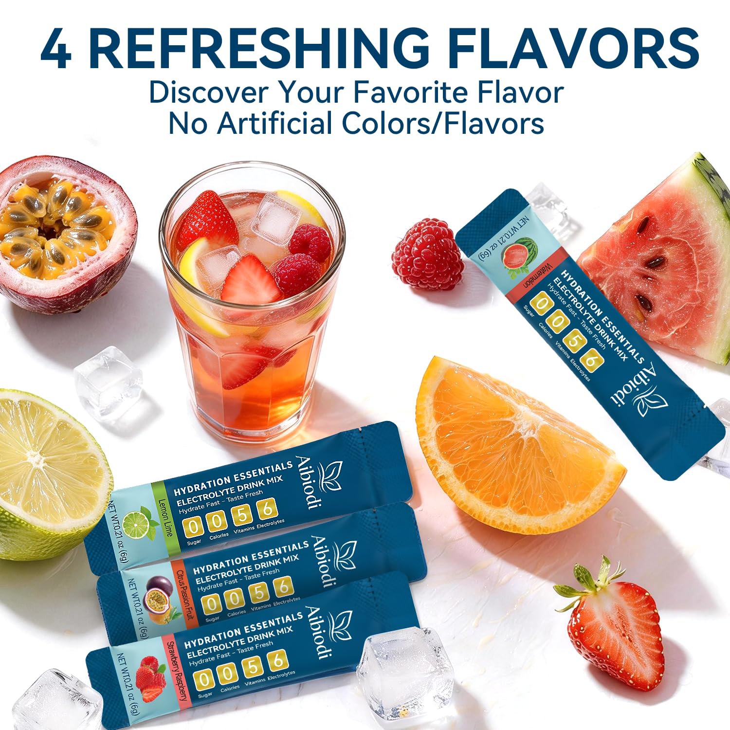 flavourful electrolyte packets without sugar