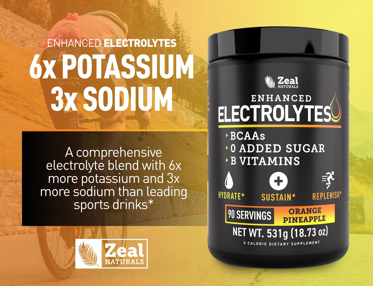 flavourful electrolyte powder for daily hydration