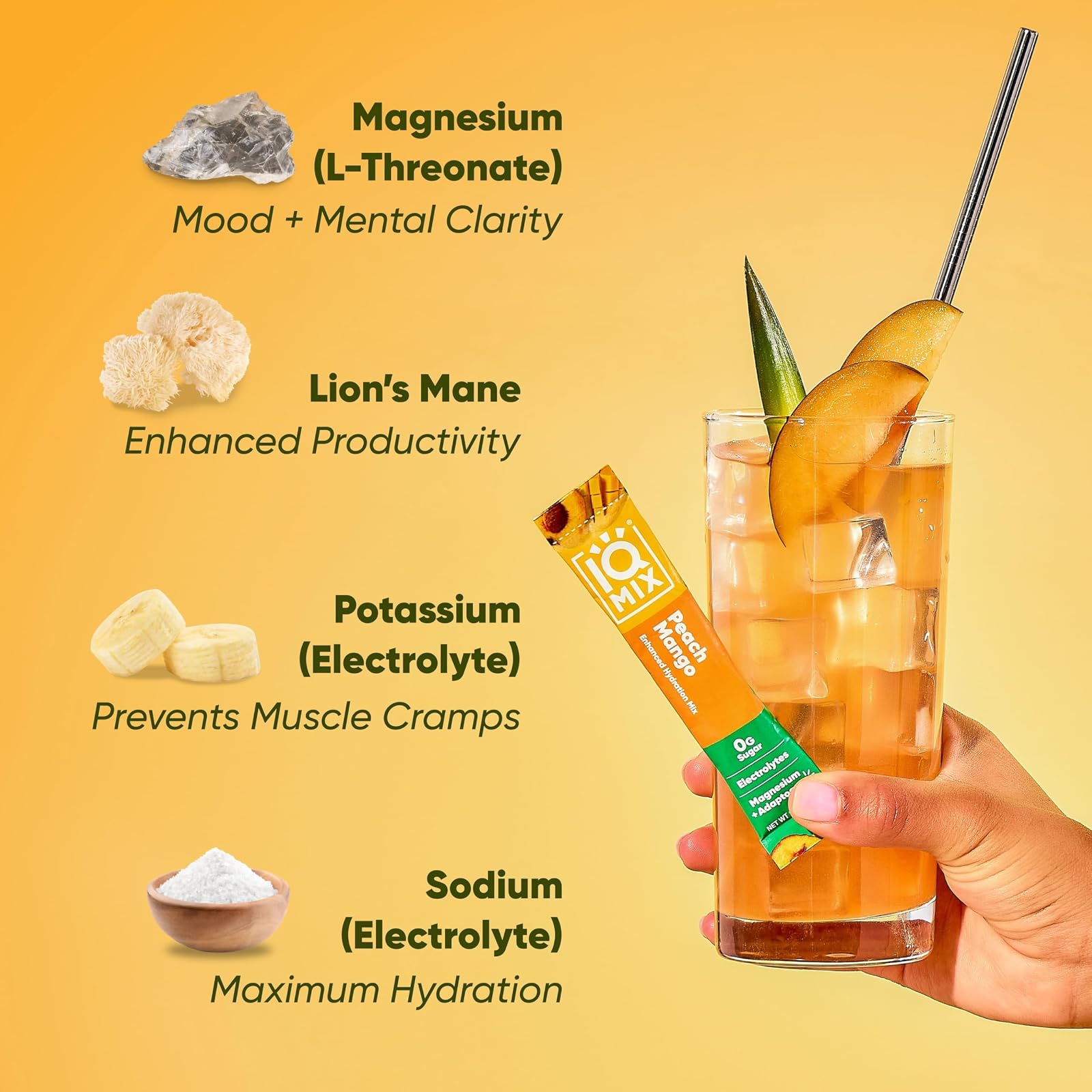 flavourful electrolyte powder for hydration