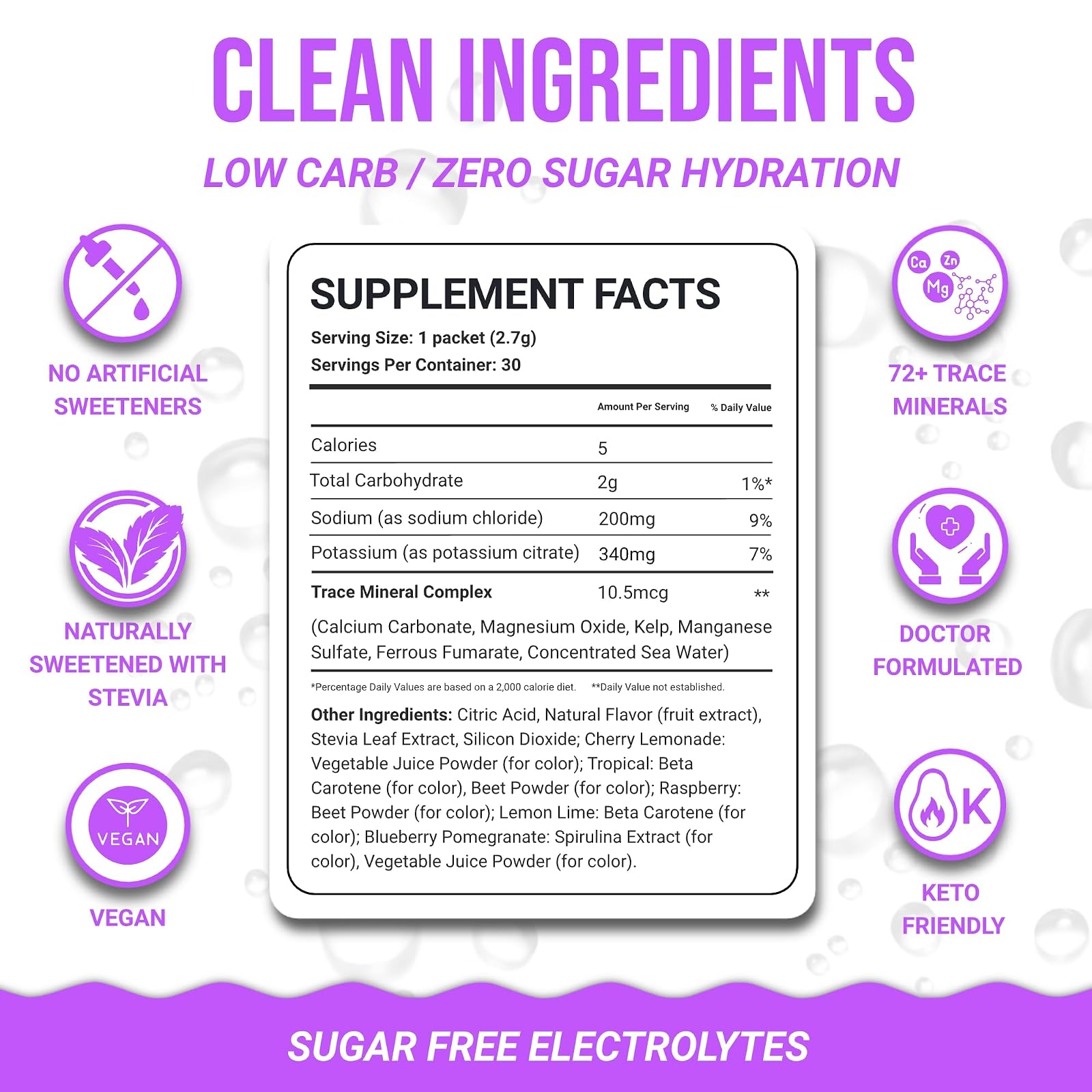 flavourful electrolyte powder for workouts