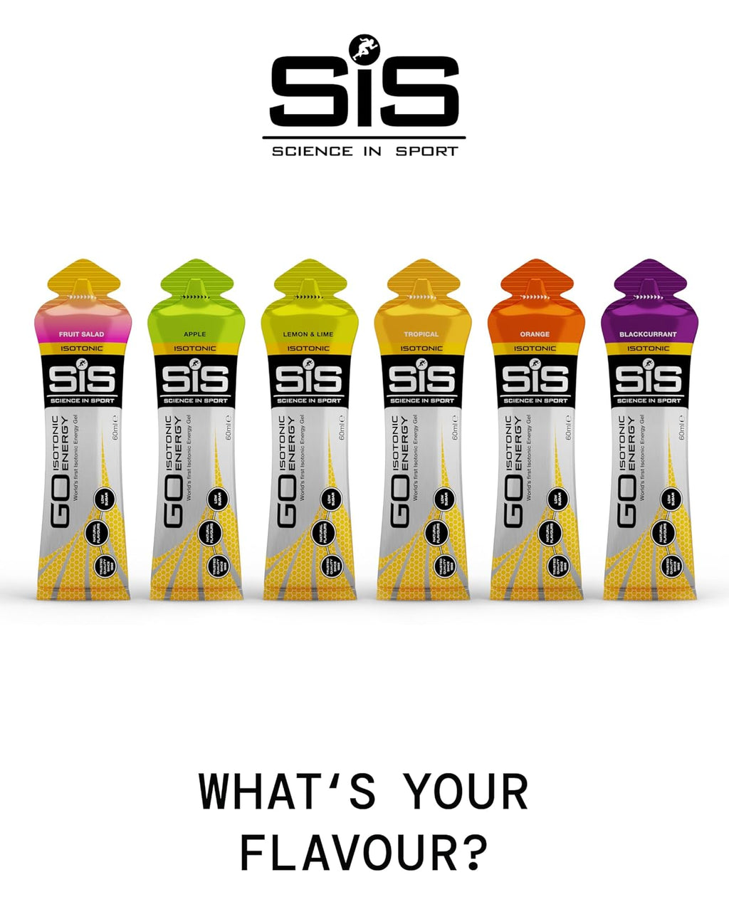 flavourful energy gels for training