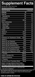 flavourful energy powder for athletes