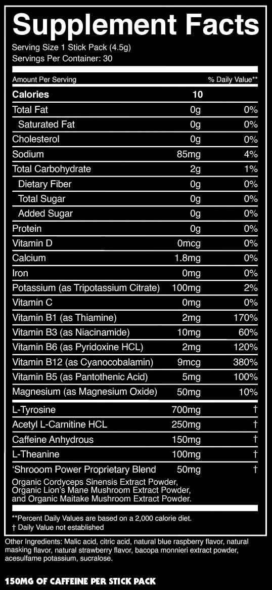 flavourful energy powder for athletes