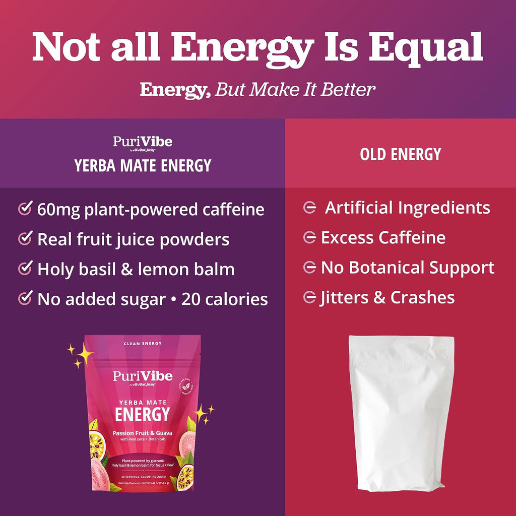 flavourful energy powder supplement