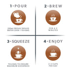 flavourful ginger and ginseng infusion