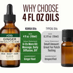 flavourful ginger essential oil for drinks