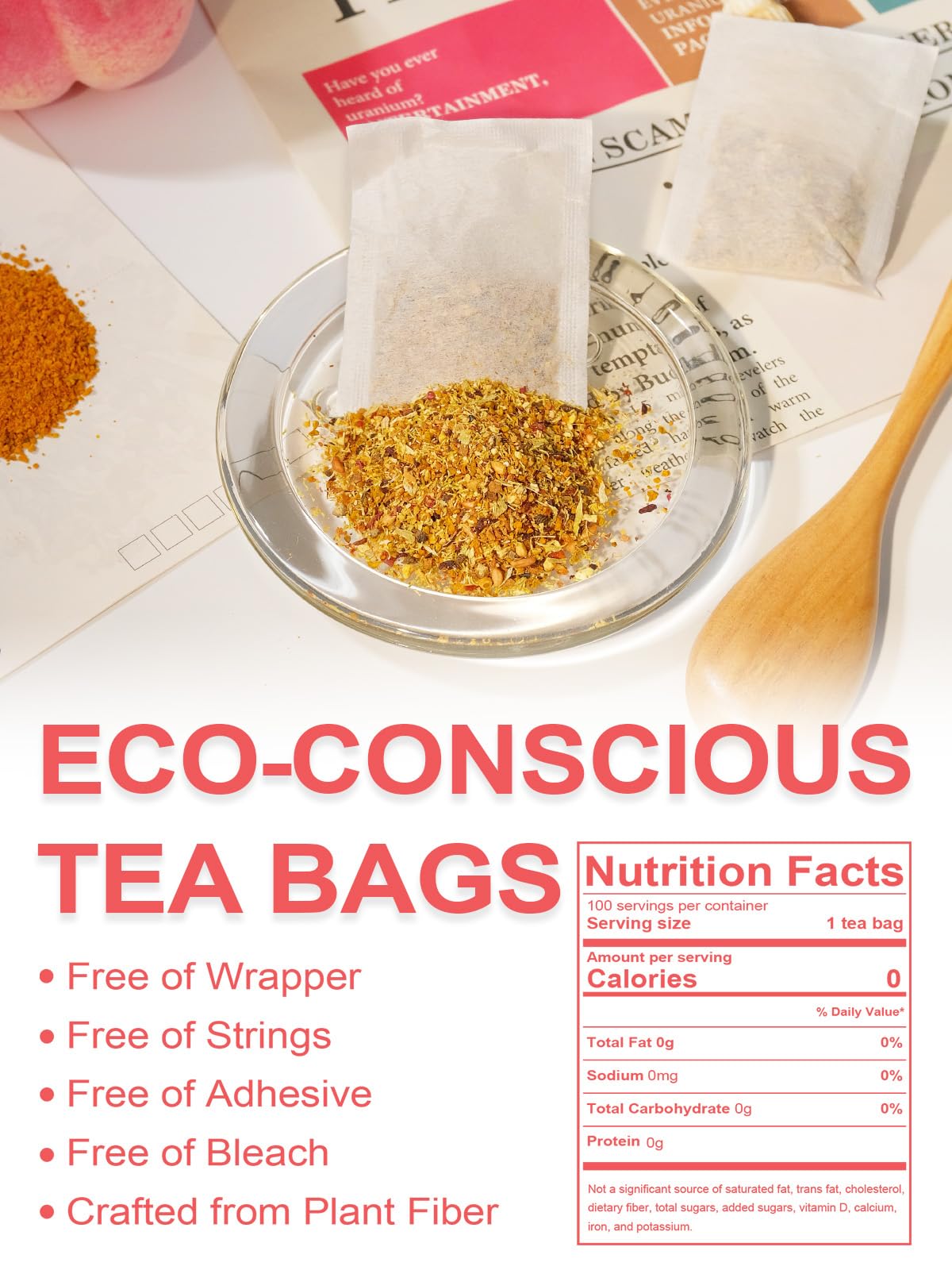 flavourful ginger peach tea blend