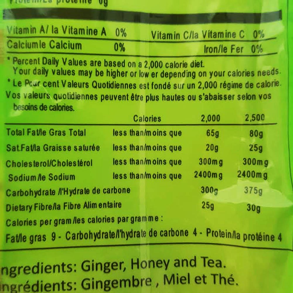 flavourful ginger tea with honey