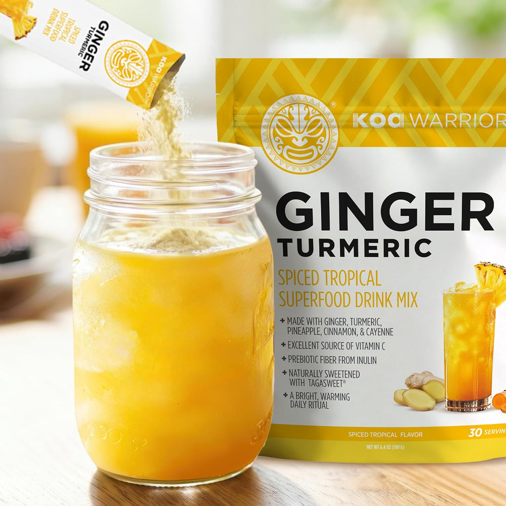 flavourful ginger turmeric health blend