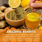 flavourful ginger turmeric tea experience