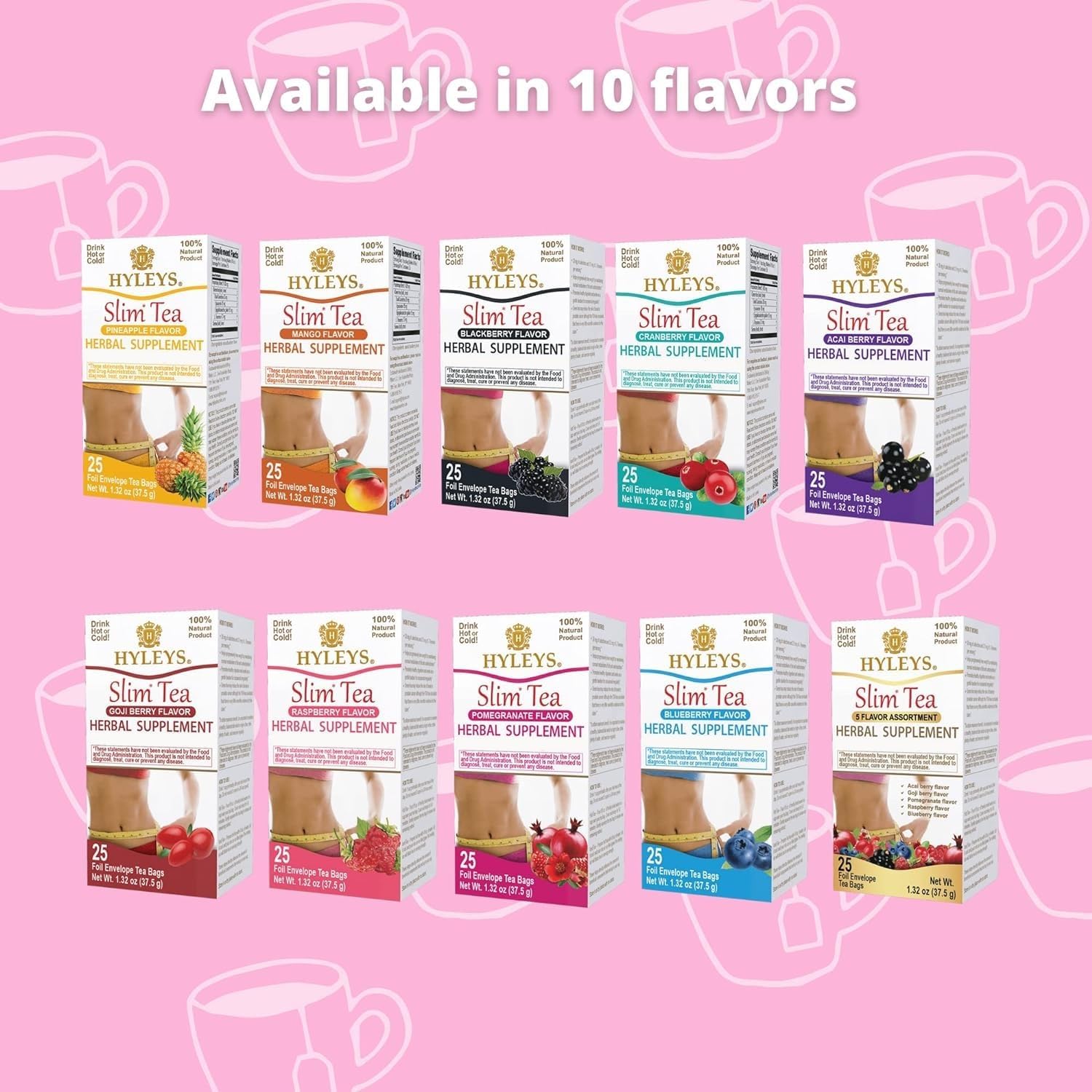 flavourful goji berry tea bags