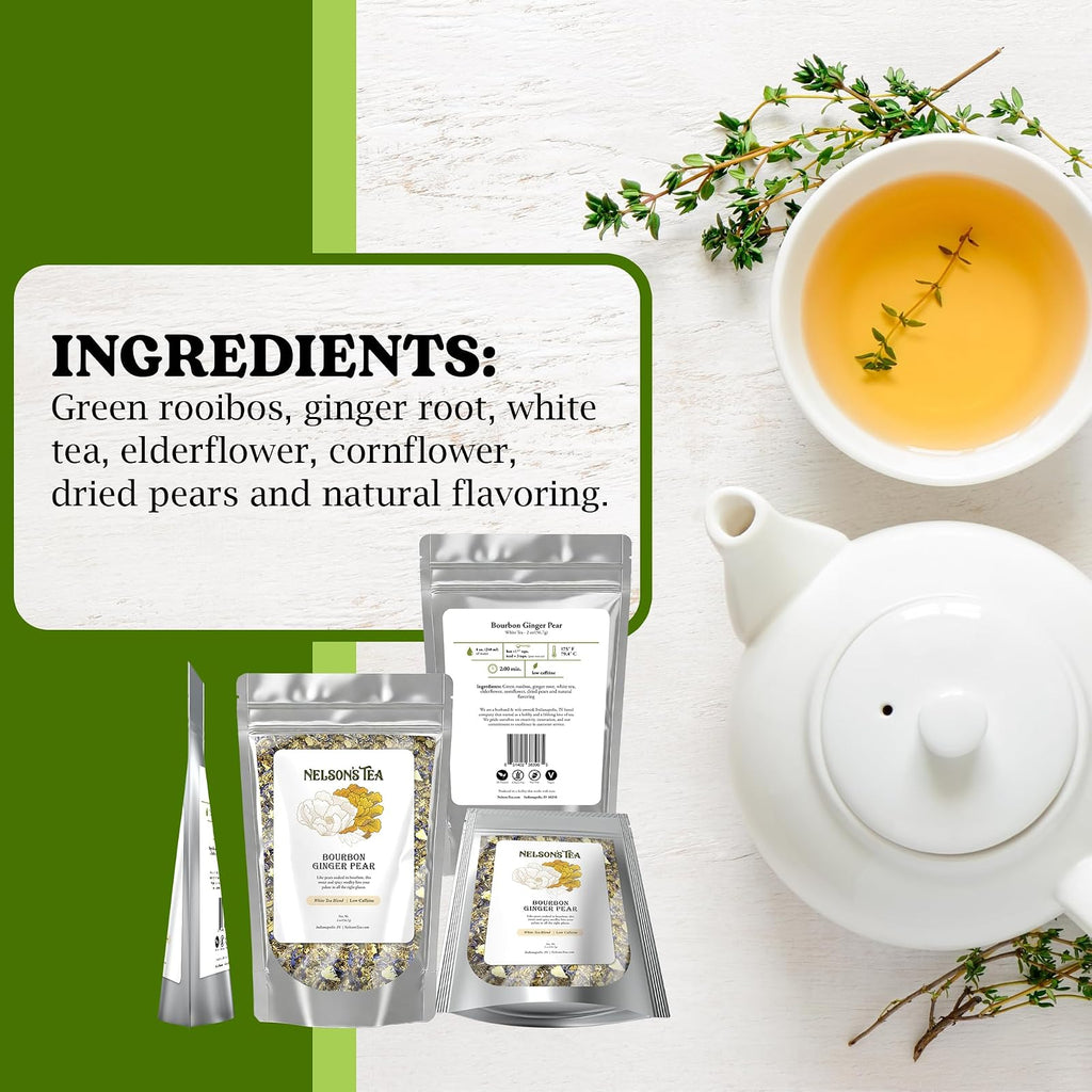 flavourful green rooibos tea blend