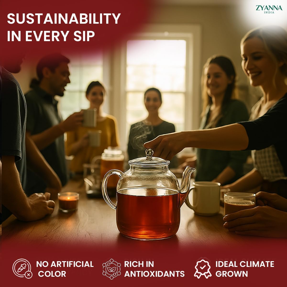 flavourful green tea extract blend