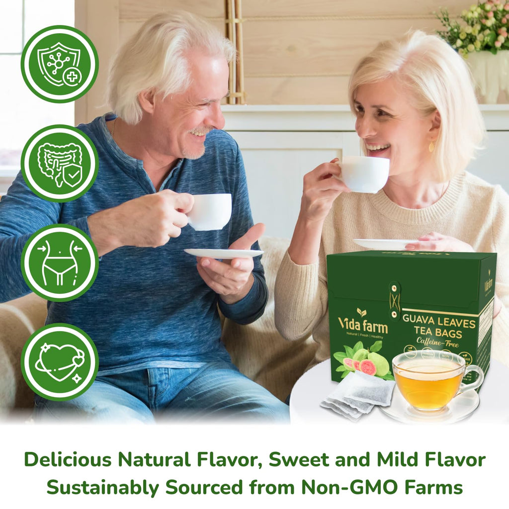 flavourful guava leaf tea bags