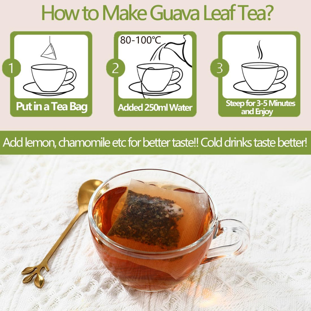 flavourful guava leaf tea blend