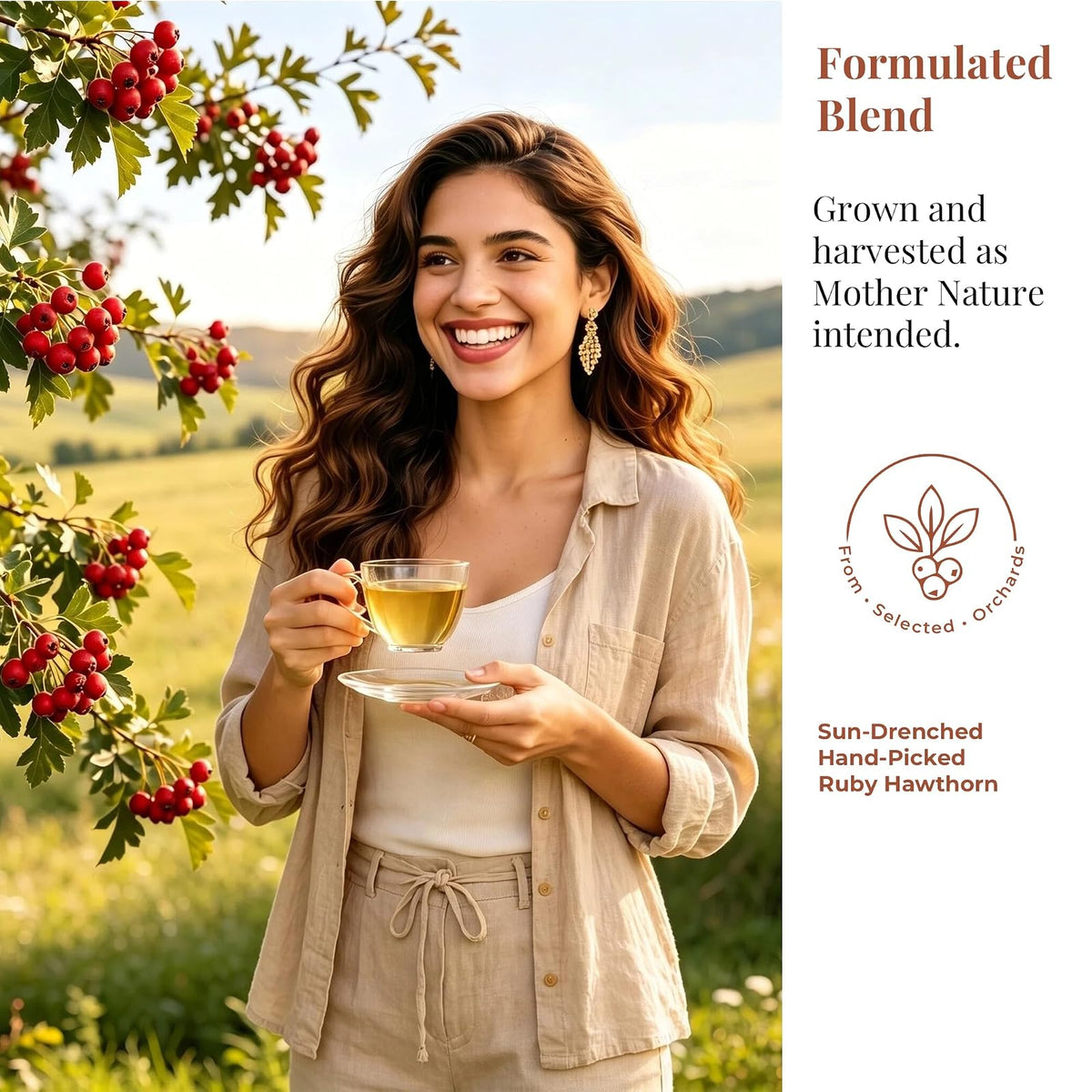 flavourful hawthorn and barley blend