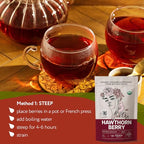 flavourful hawthorn berry tea blend