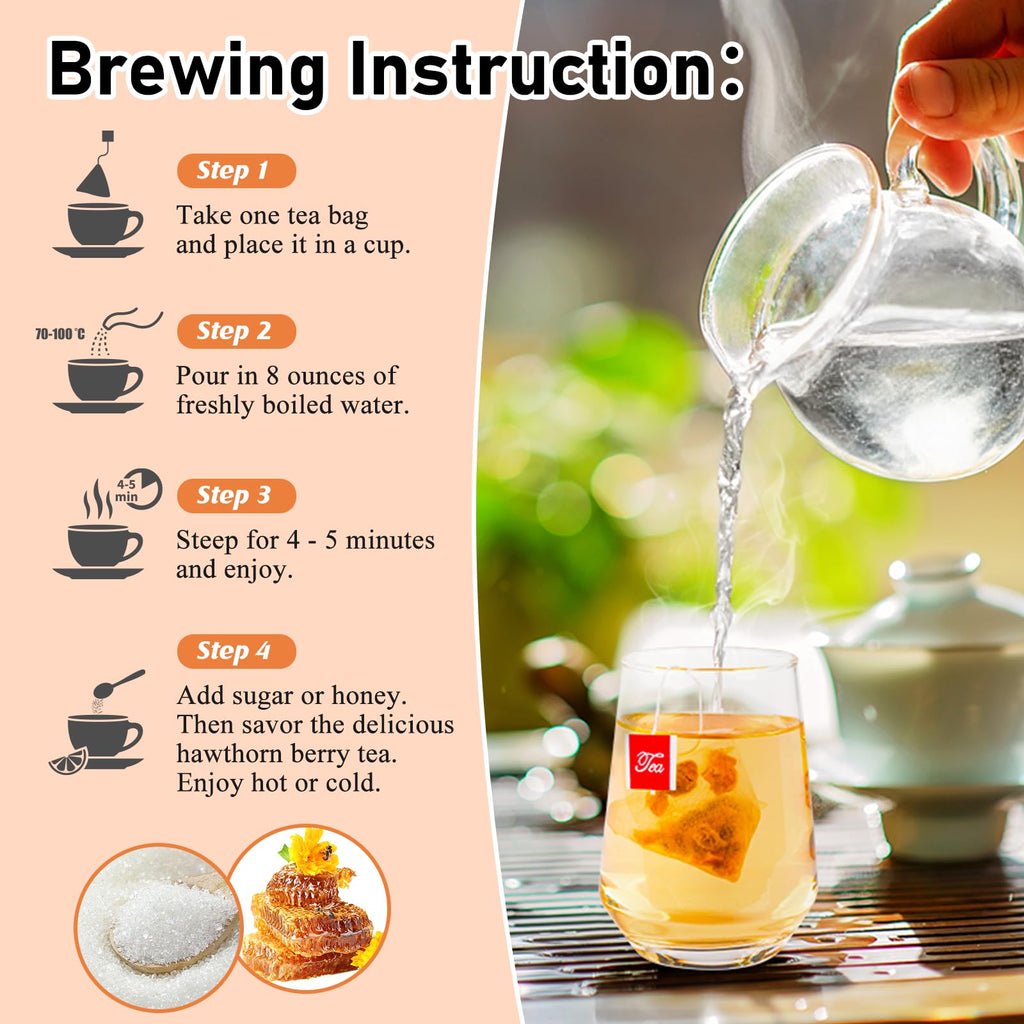 flavourful hawthorn berry tea blend