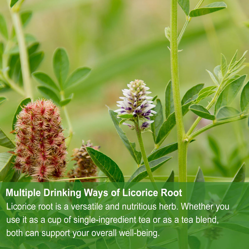 flavourful herbal detox licorice tea