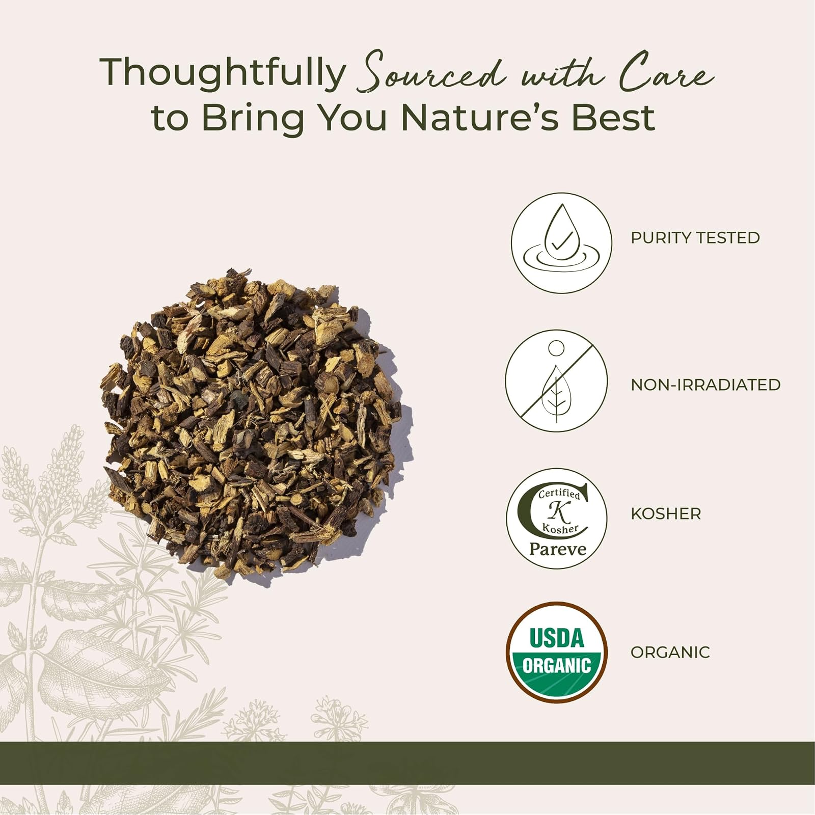 flavourful herbal detox tea ingredient