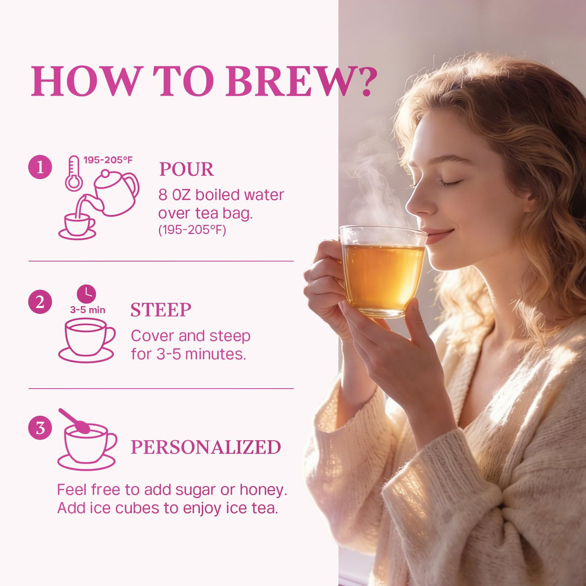 flavourful herbal infusion for balance