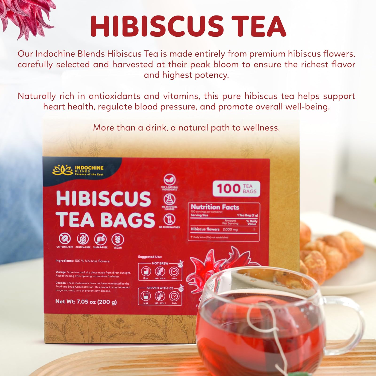 flavourful herbal infusion tea bags