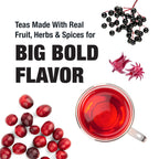Flavourful herbal tea for relaxation