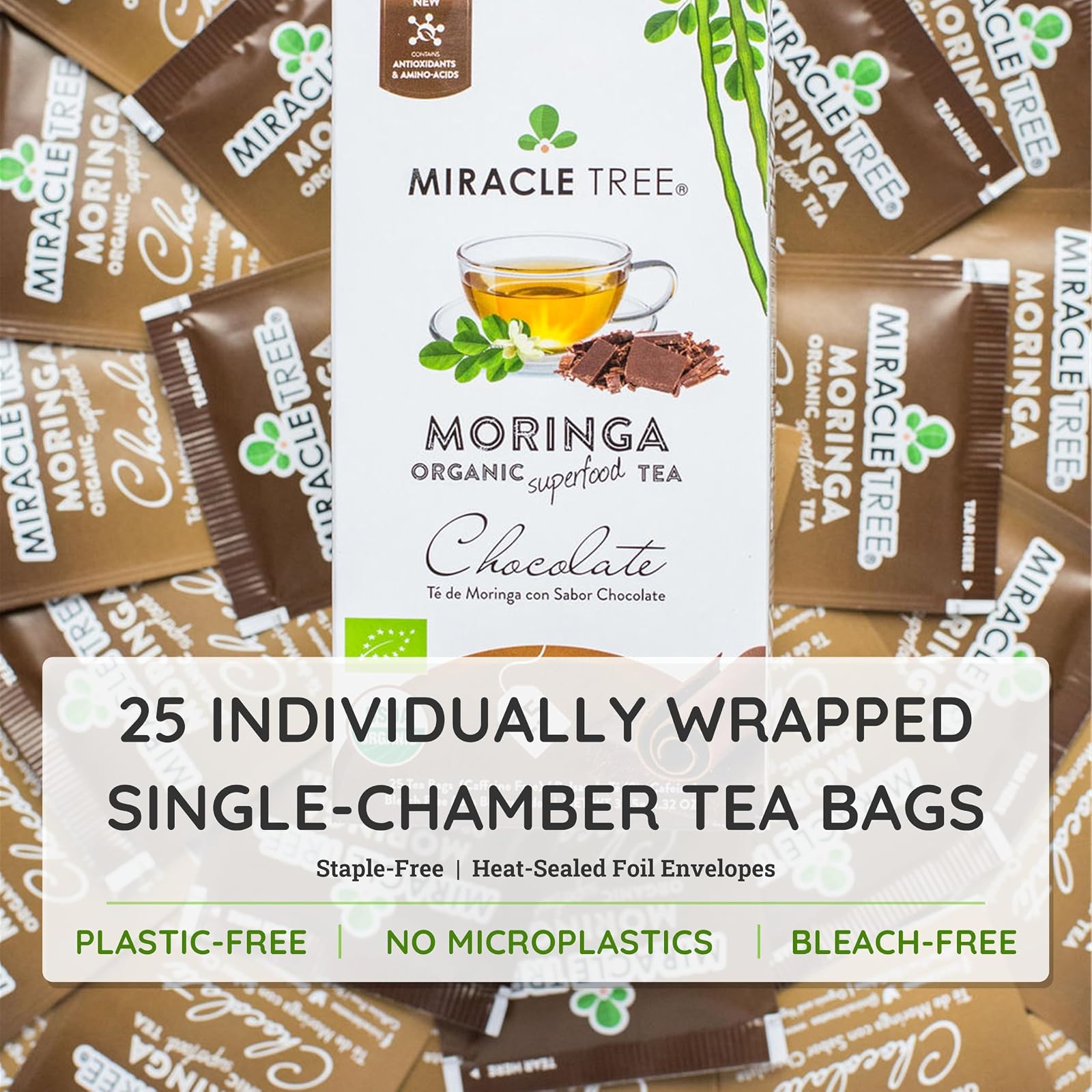 flavourful herbal tea with chocolate