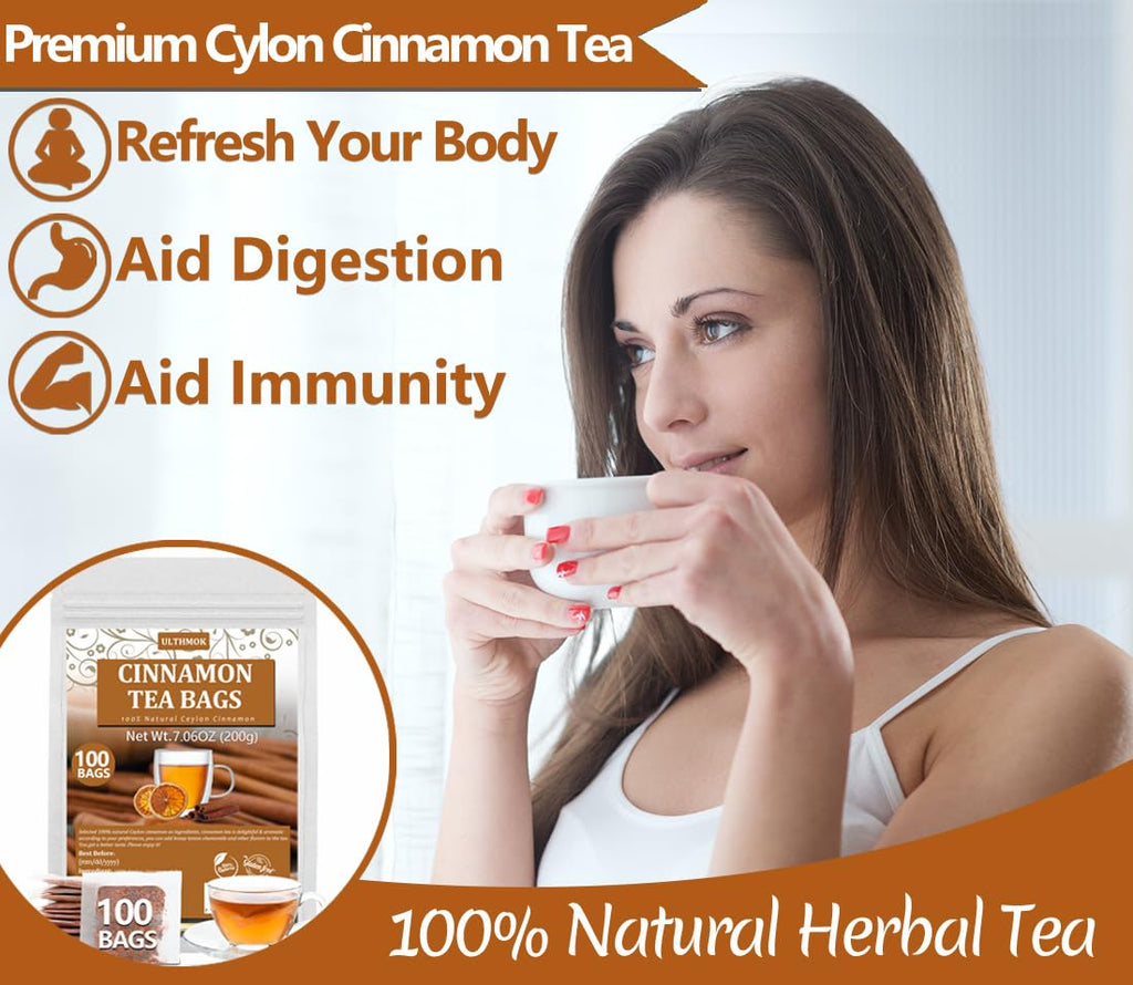 flavourful herbal tea with cinnamon